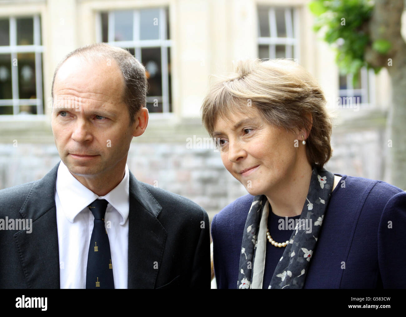 Dr John Geraghty (left) and Dr Elspeth Geraghty, the parents of 14-year ...
