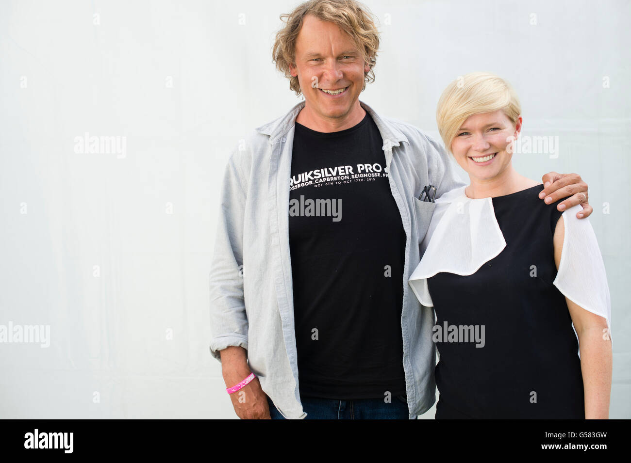 Chris Vick and Cecilia Ahern, novelists, writers of fiction for teenage ...