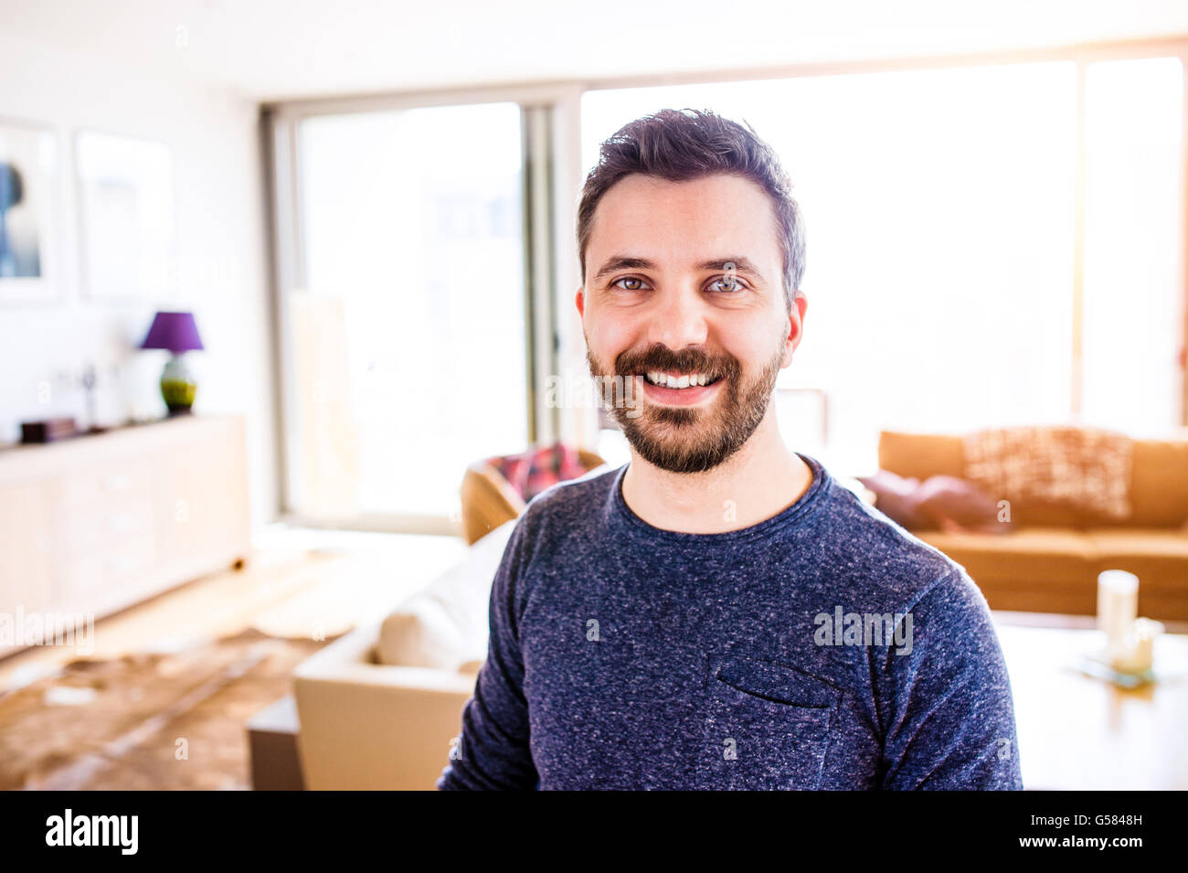 Young entrepreneur working from home hi-res stock photography and ...