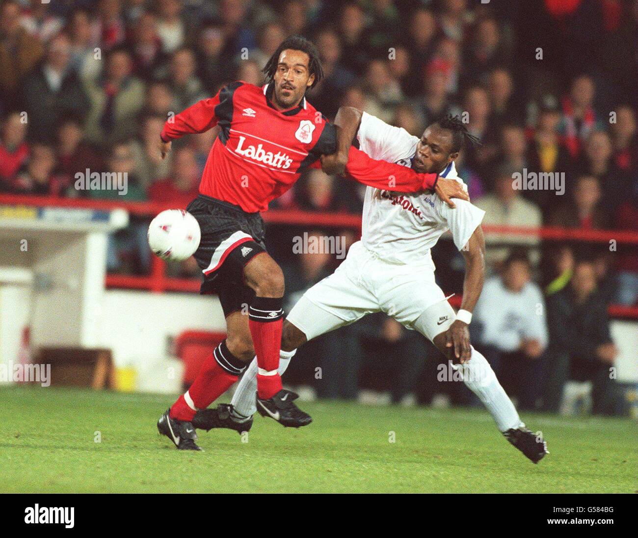 UEFA CUP SOCCER 2RD 2LG Stock Photo - Alamy