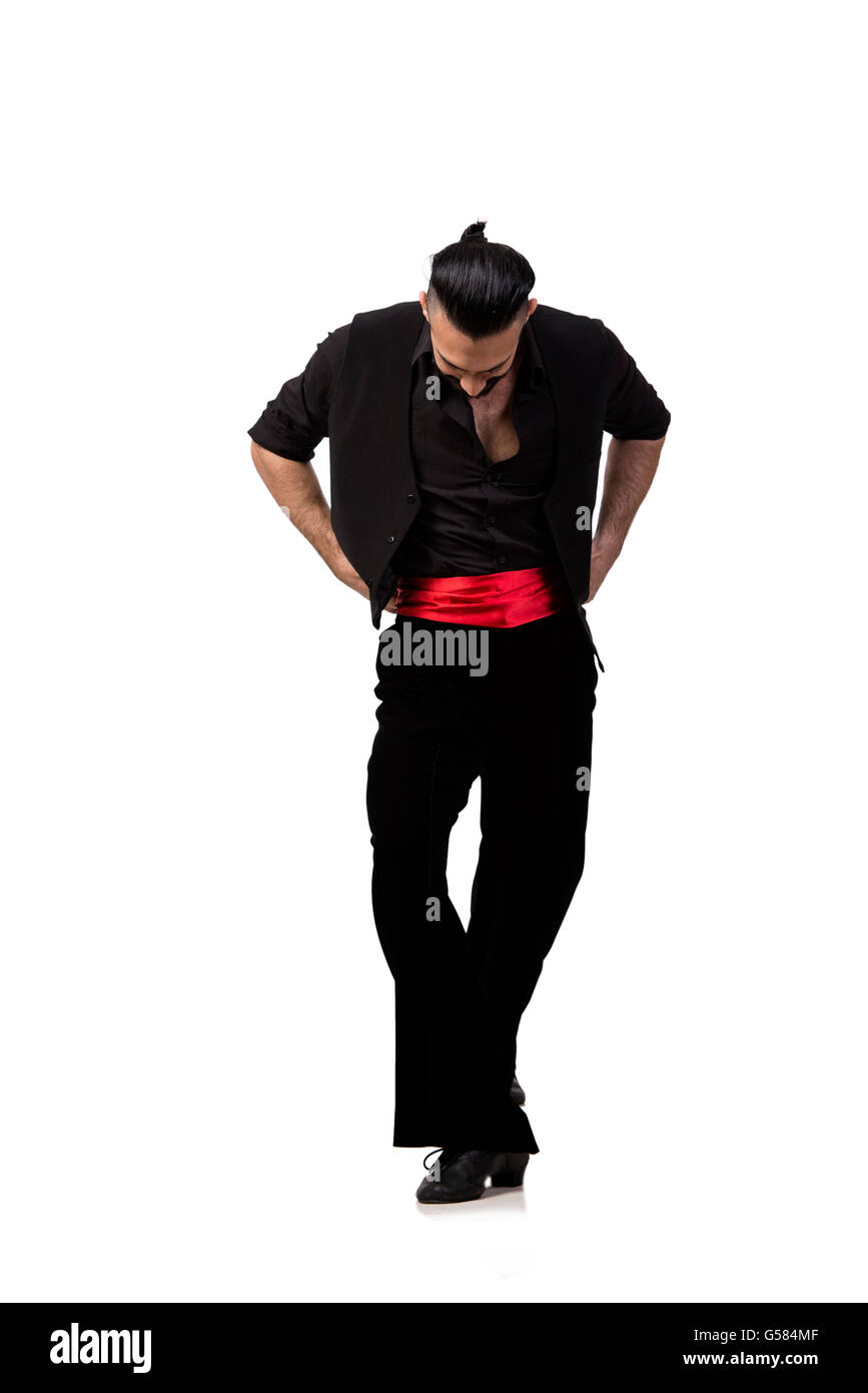 Male flamenco dancer man tradition Cut Out Stock Images & Pictures - Alamy