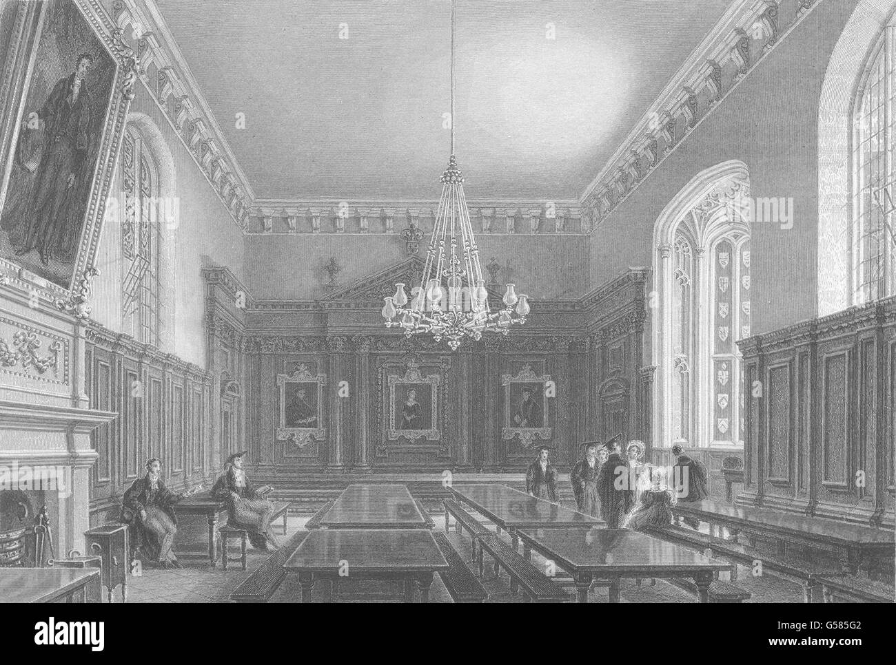 Queens hall london 19th century hi-res stock photography and images - Alamy
