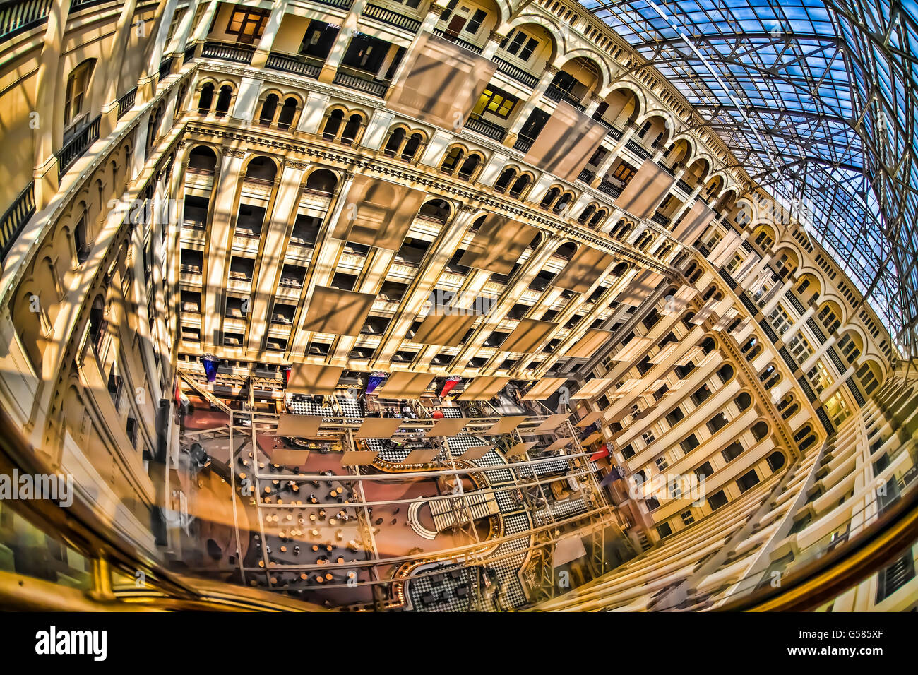 interior of old us post office building, washingon d.c Stock Photo - Alamy