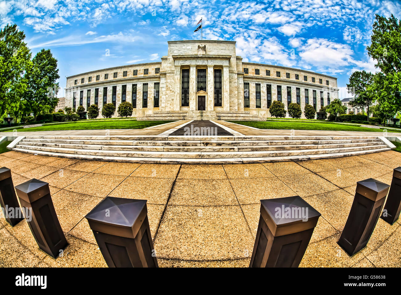 front of us federal reserve building, washington d.c Stock Photo - Alamy