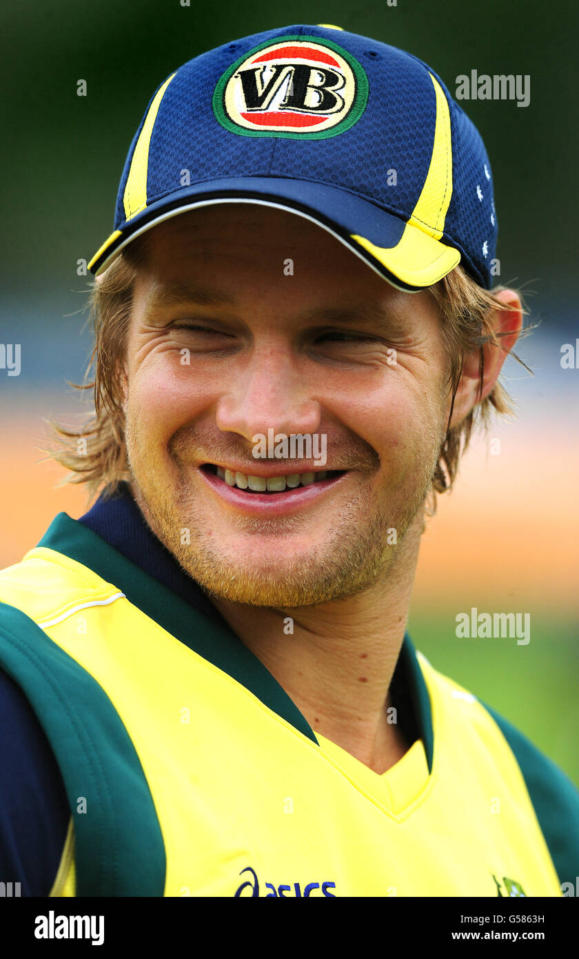 Australia's Shane Watson during an International Tour Match at Grace ...
