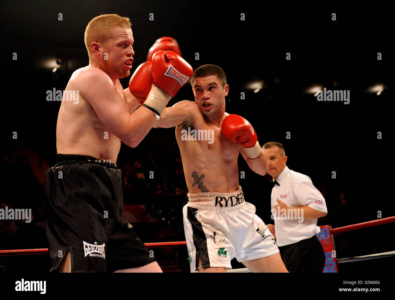 Boxing - Capital FM Arena Stock Photo - Alamy
