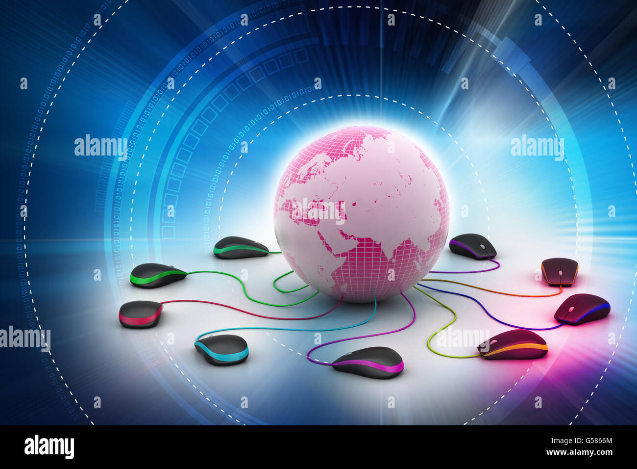 Mouse map hi-res stock photography and images - Alamy