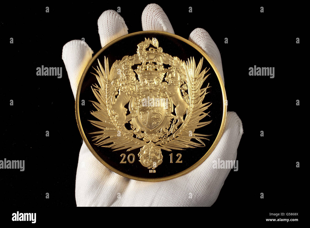 Jubilee Kilo coins Stock Photo - Alamy