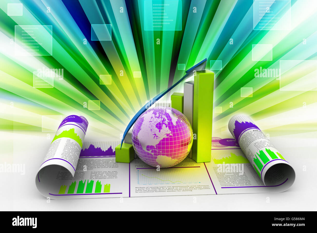 Business analyst growth graph hi-res stock photography and images - Alamy