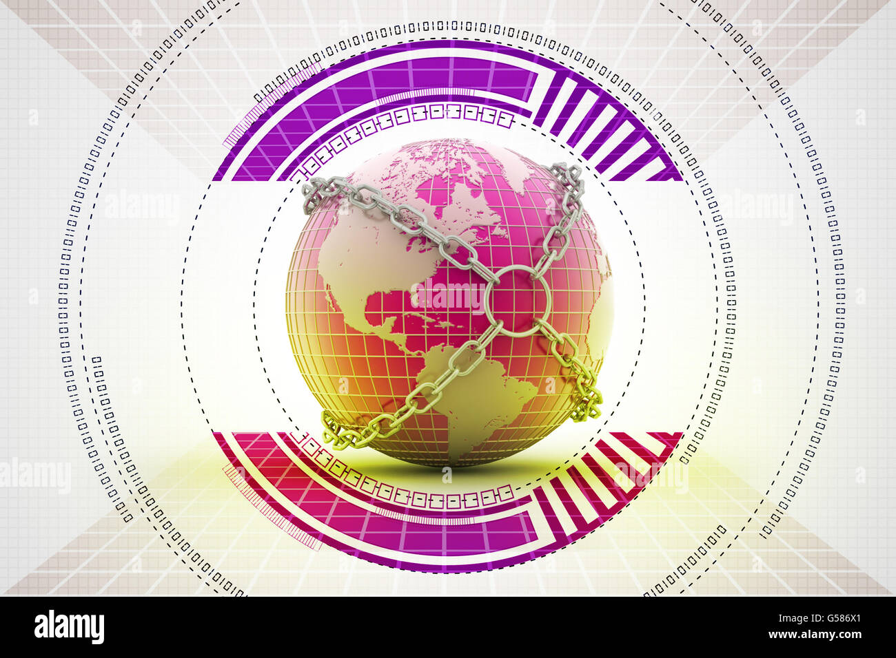 Secure globe hi-res stock photography and images - Alamy