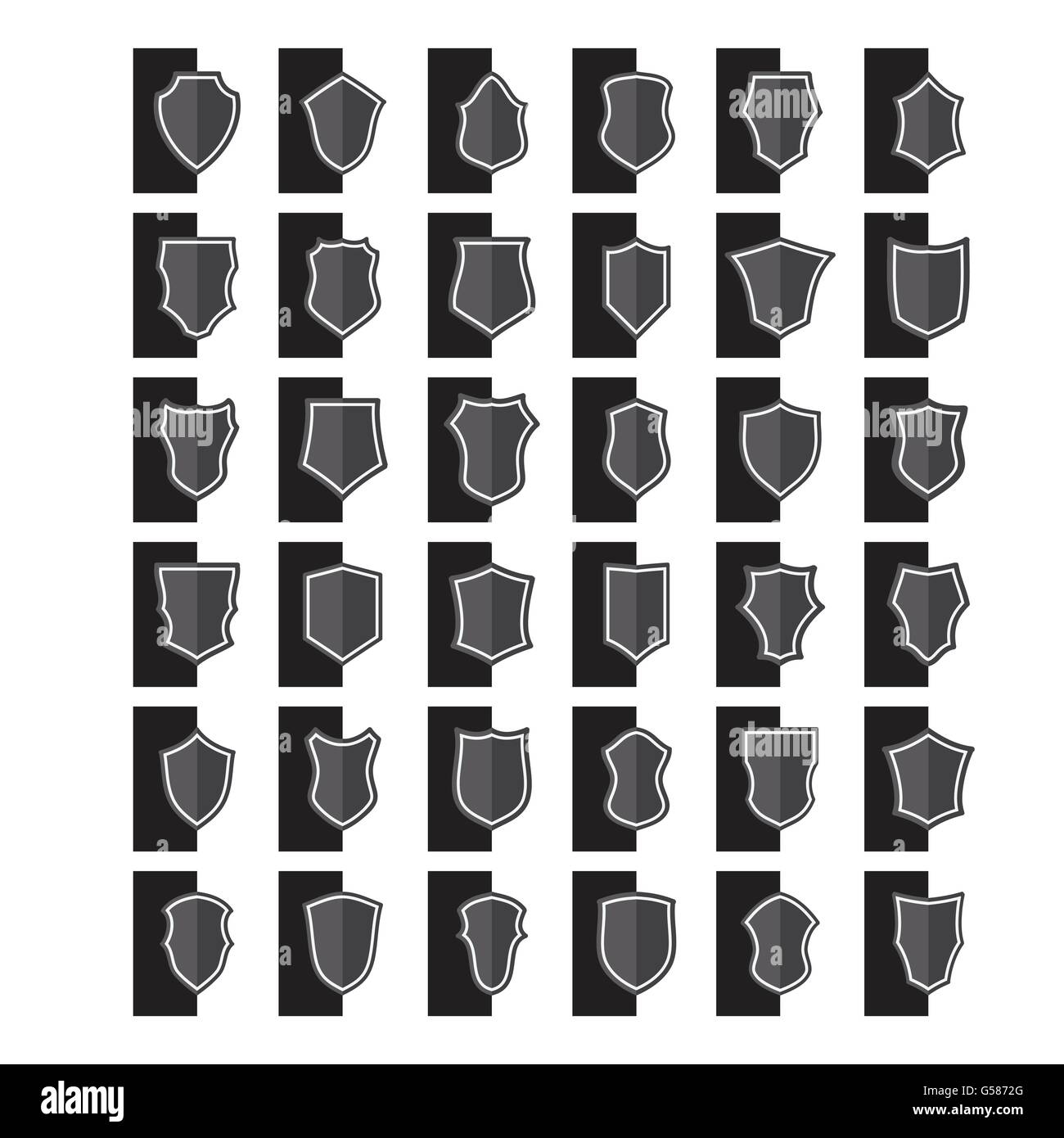 Icon privacy protection Cut Out Stock Images & Pictures - Alamy