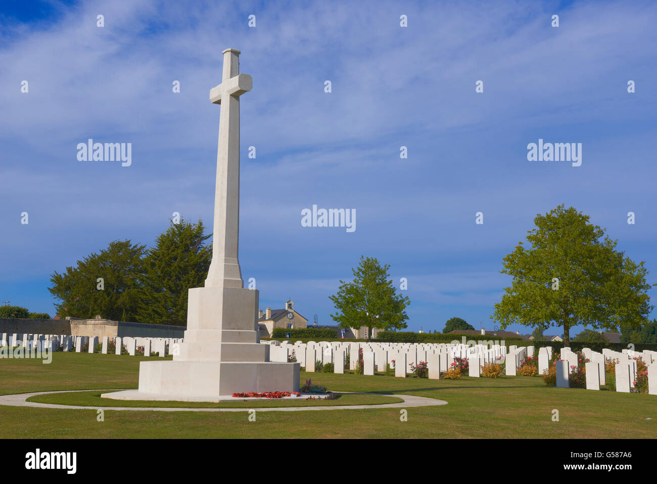 Second World Cemetery, Ranville, D-DAY Land Site, British War Cemetery ...