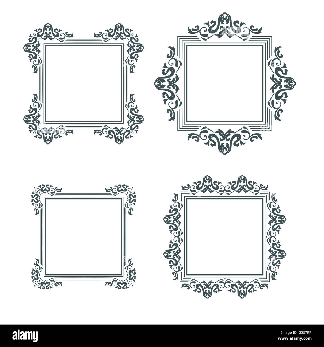 Simple Vintage Frame Vector