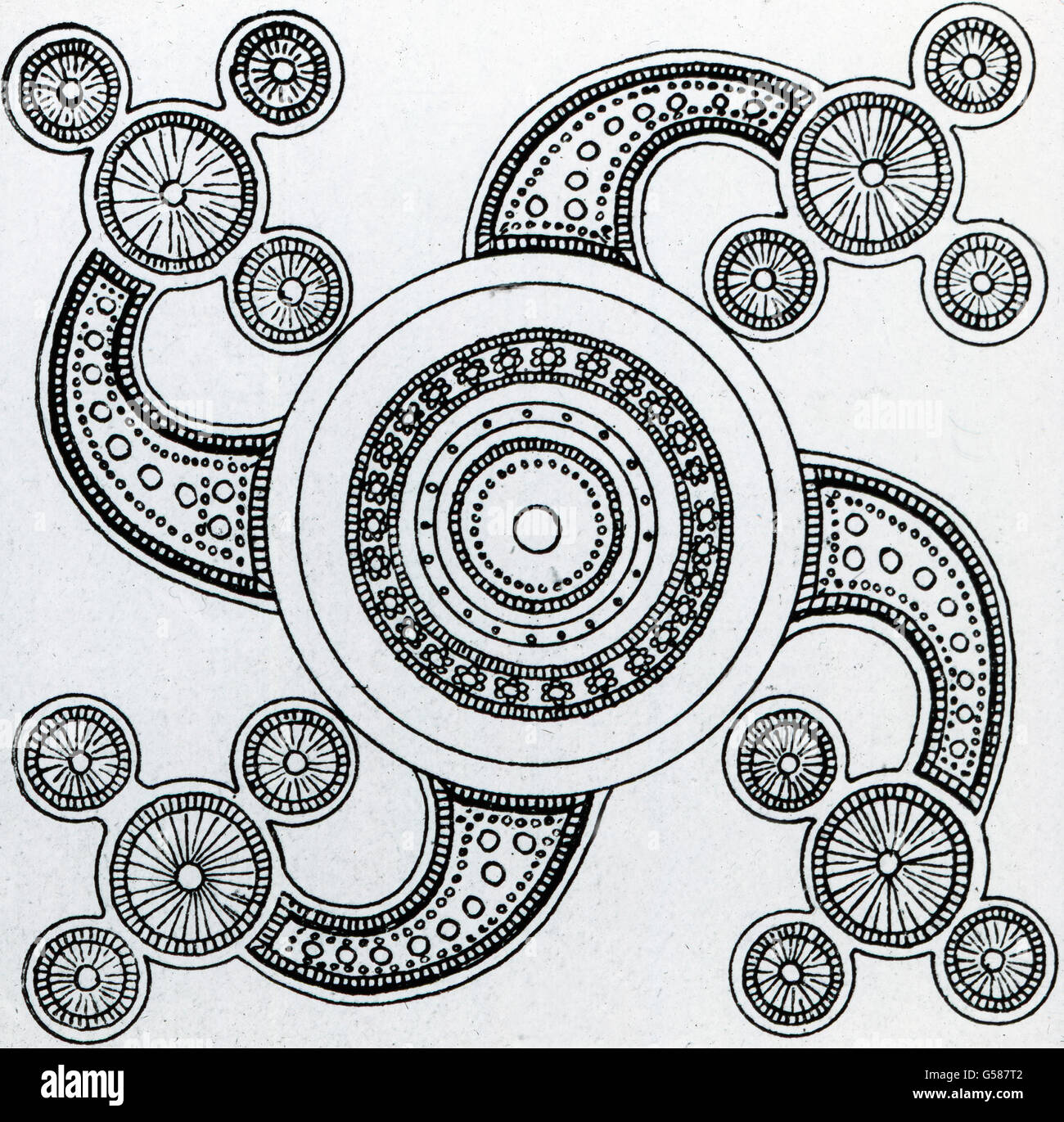 Bei den Germanen findet sich das Hakenkreuz oft in der Symbolik. Europe ...