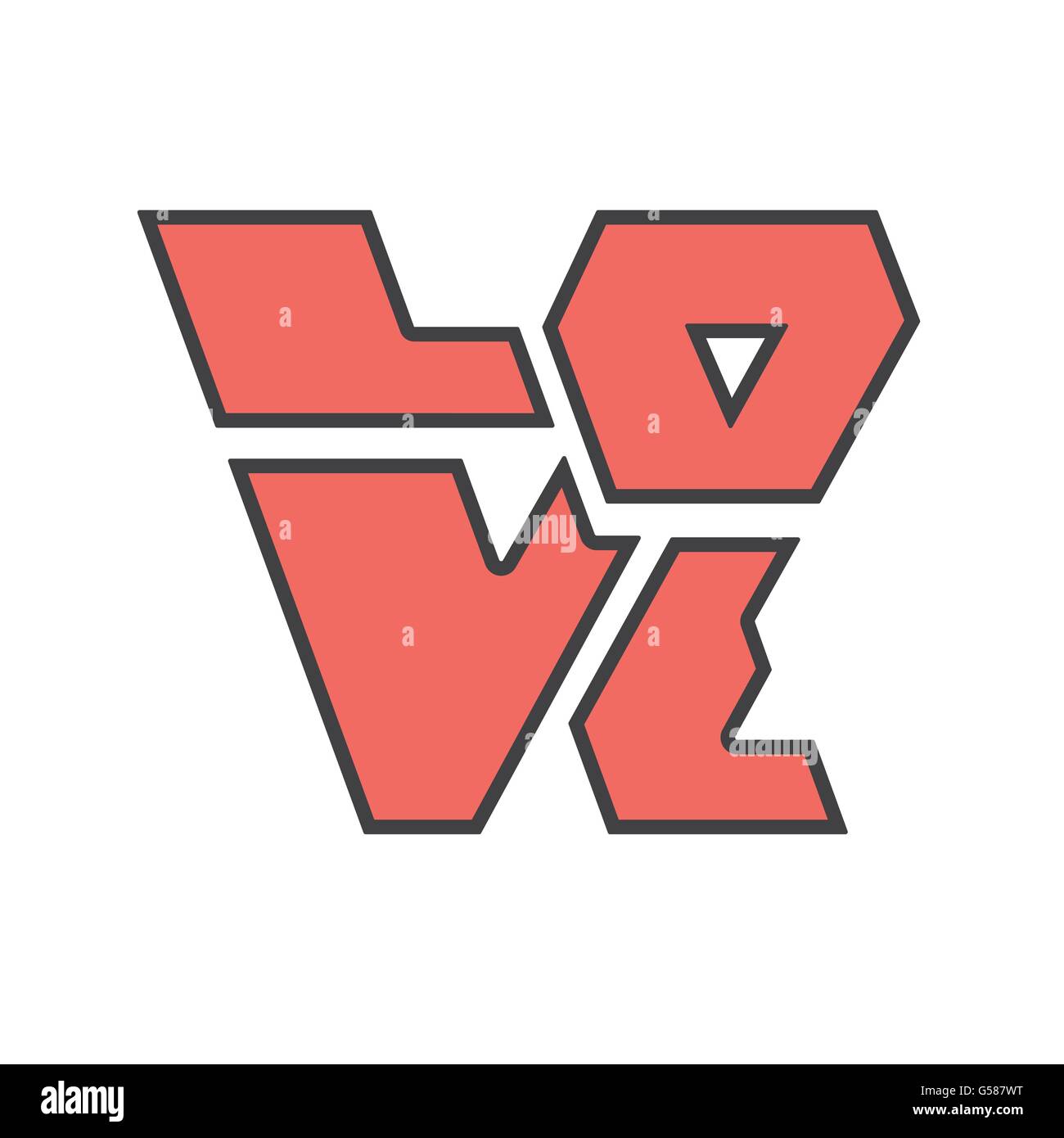 Lettering design hi-res stock photography and images - Alamy