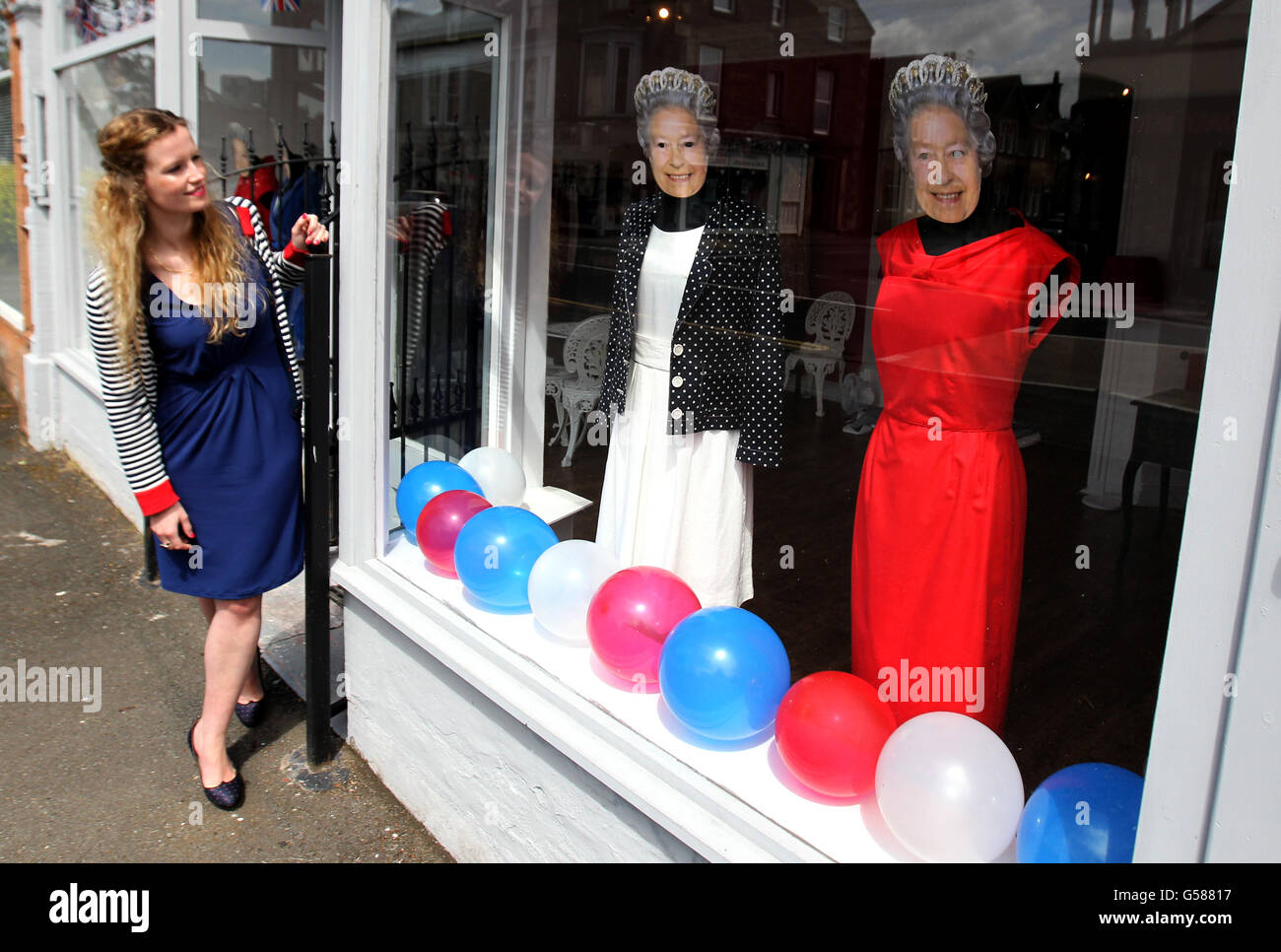 Jubilee window display hi-res stock photography and images - Alamy