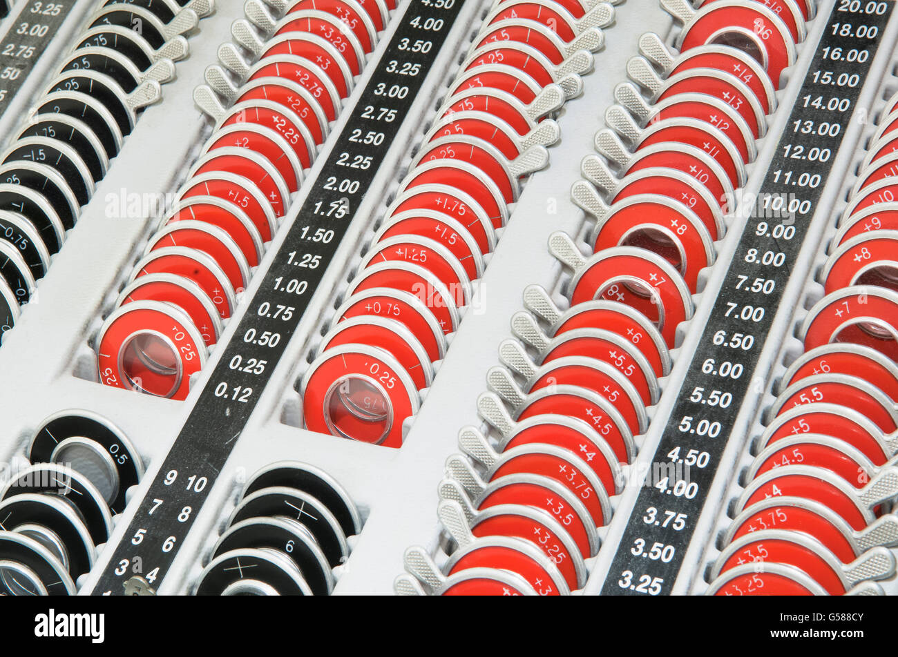 Eye test equipment hi-res stock photography and images - Alamy