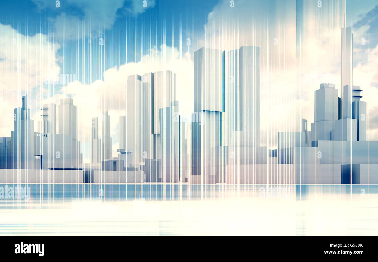 Abstract City Background