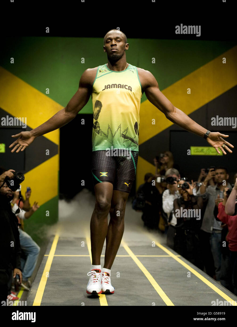 Olympics - JOA Olympic Kit Unveilling - Village Underground Stock Photo ...