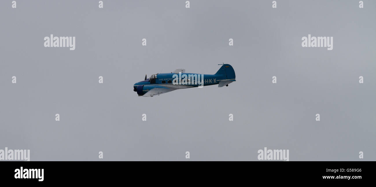 RAF Civil Passenger plane on display at Cosford Air Show Stock Photo ...