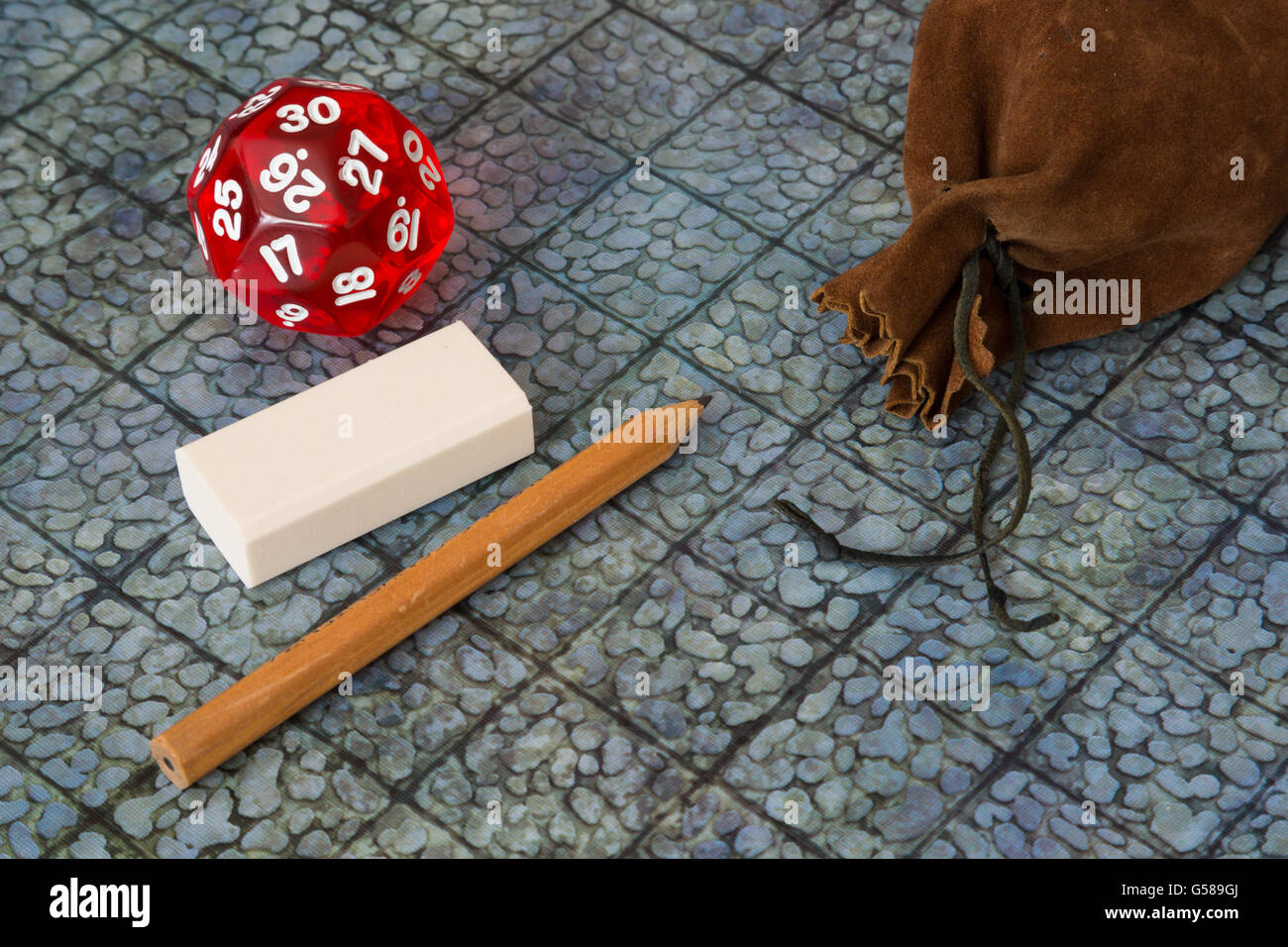D4 dice hi-res stock photography and images - Alamy