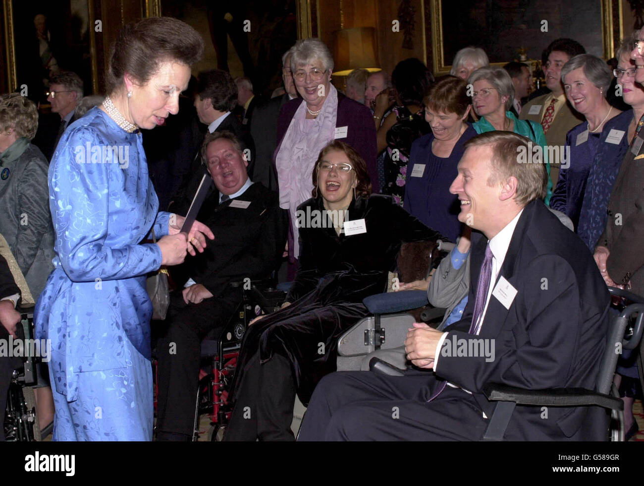 Princess Royal 50th Birthday Stock Photo - Alamy