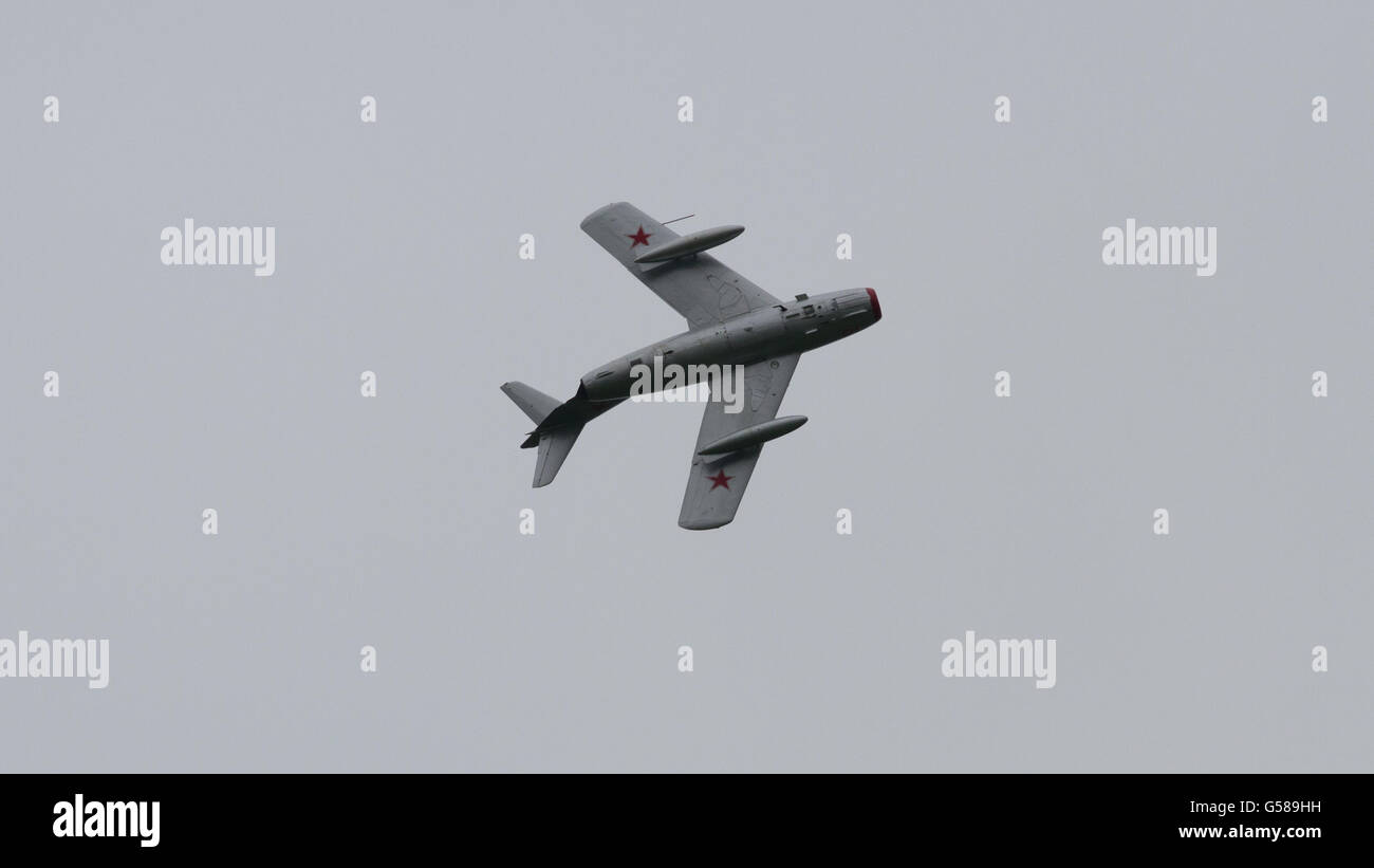 Polish built MiG with Red 18 paintwork to represent Russian-Soviet ...