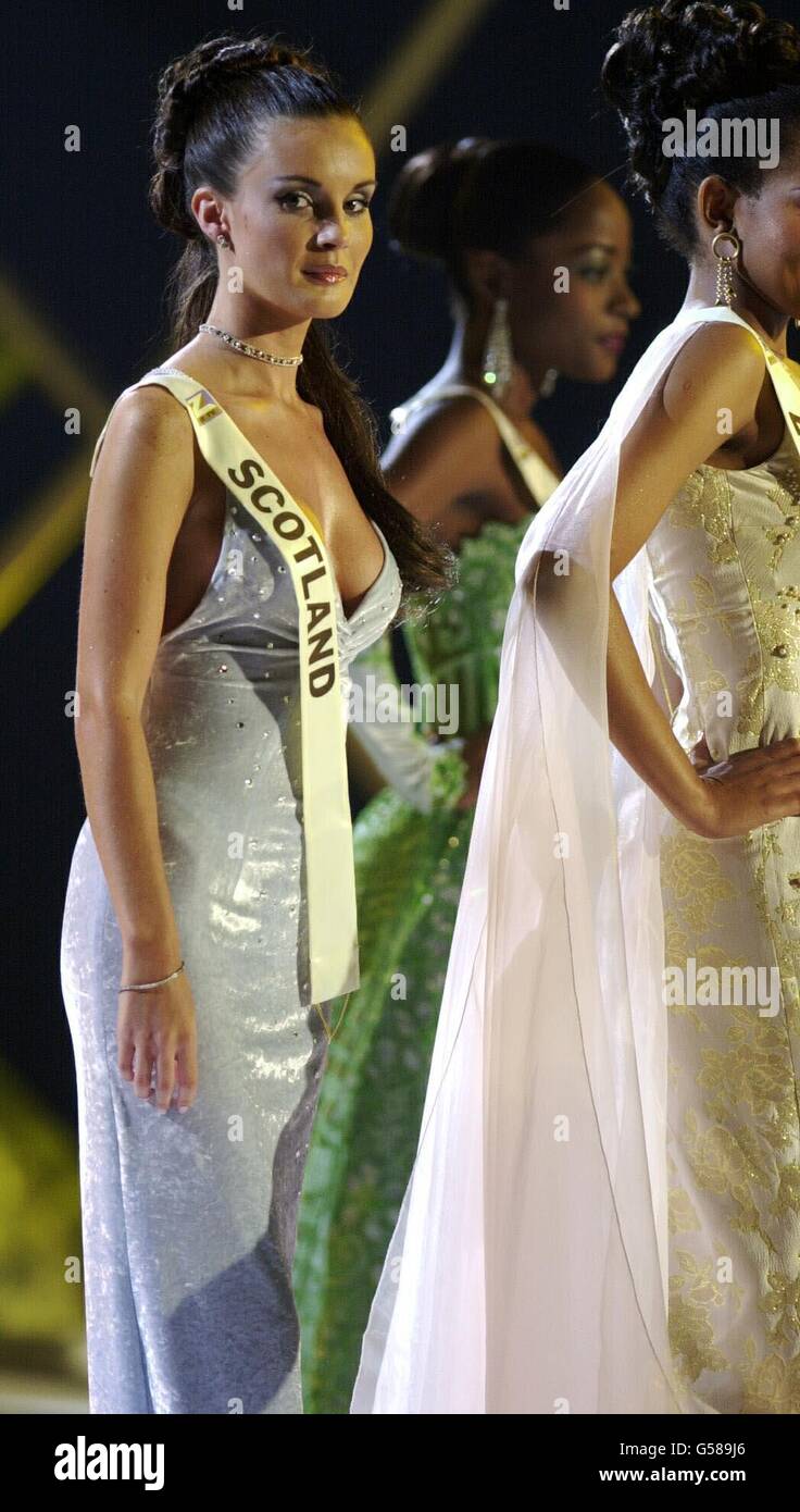 Miss World Scotland Stock Photo - Alamy