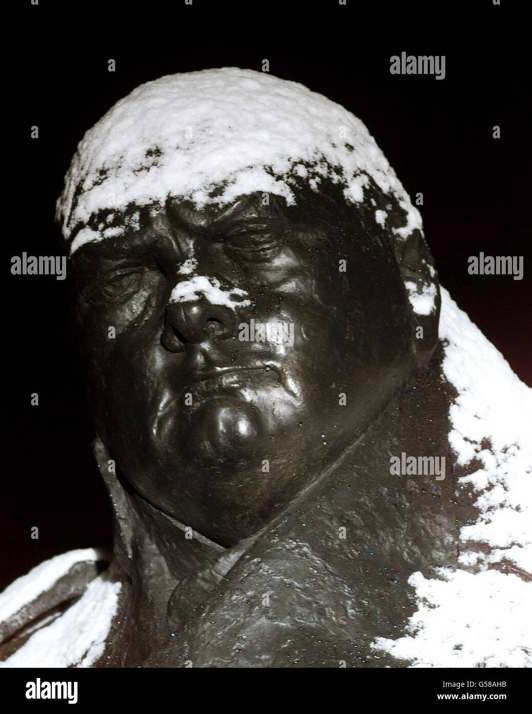 Winston churchill head and shoulders hi-res stock photography and ...