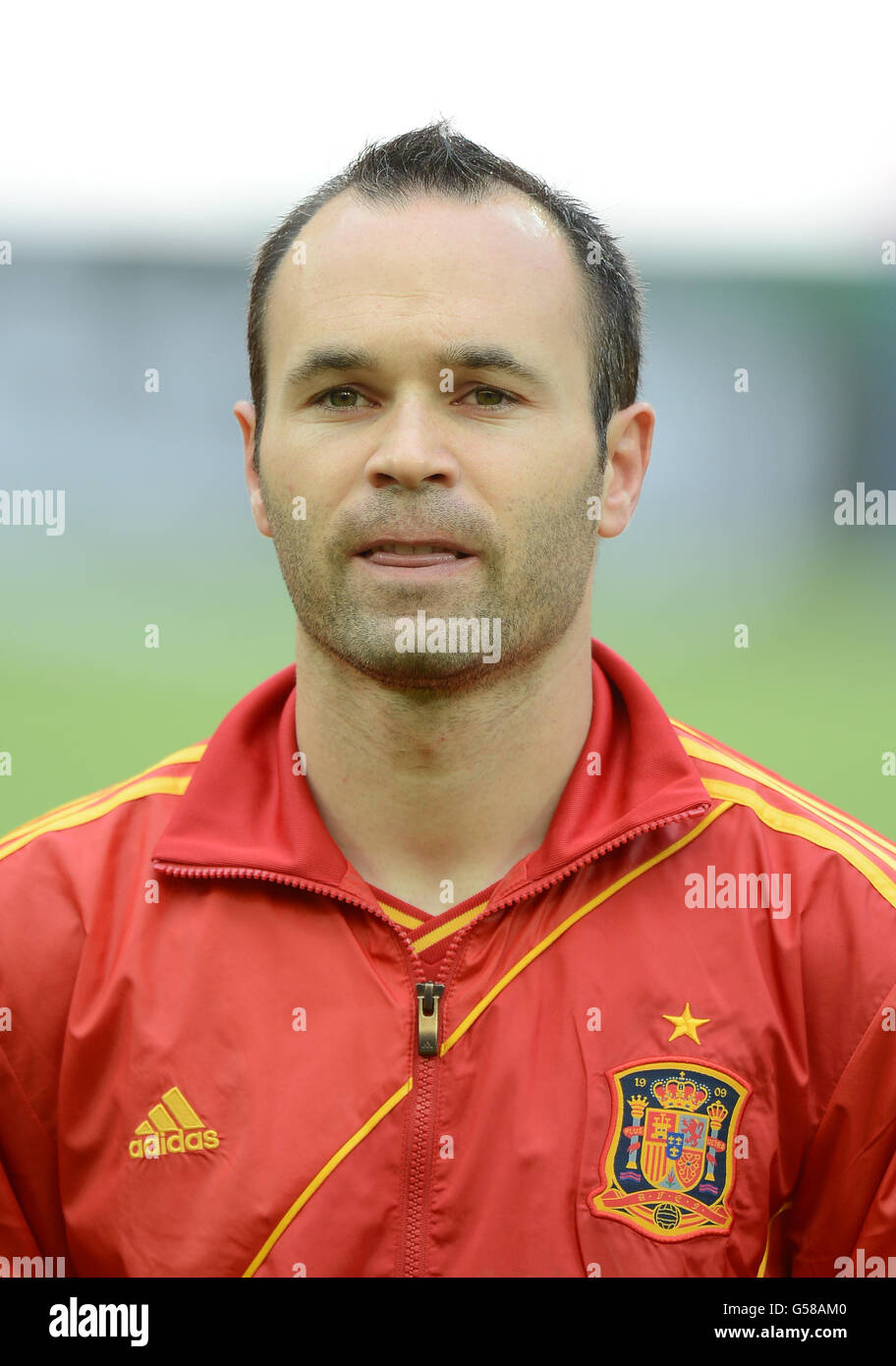 Uefa euro 2012 iniesta hi-res stock photography and images - Alamy