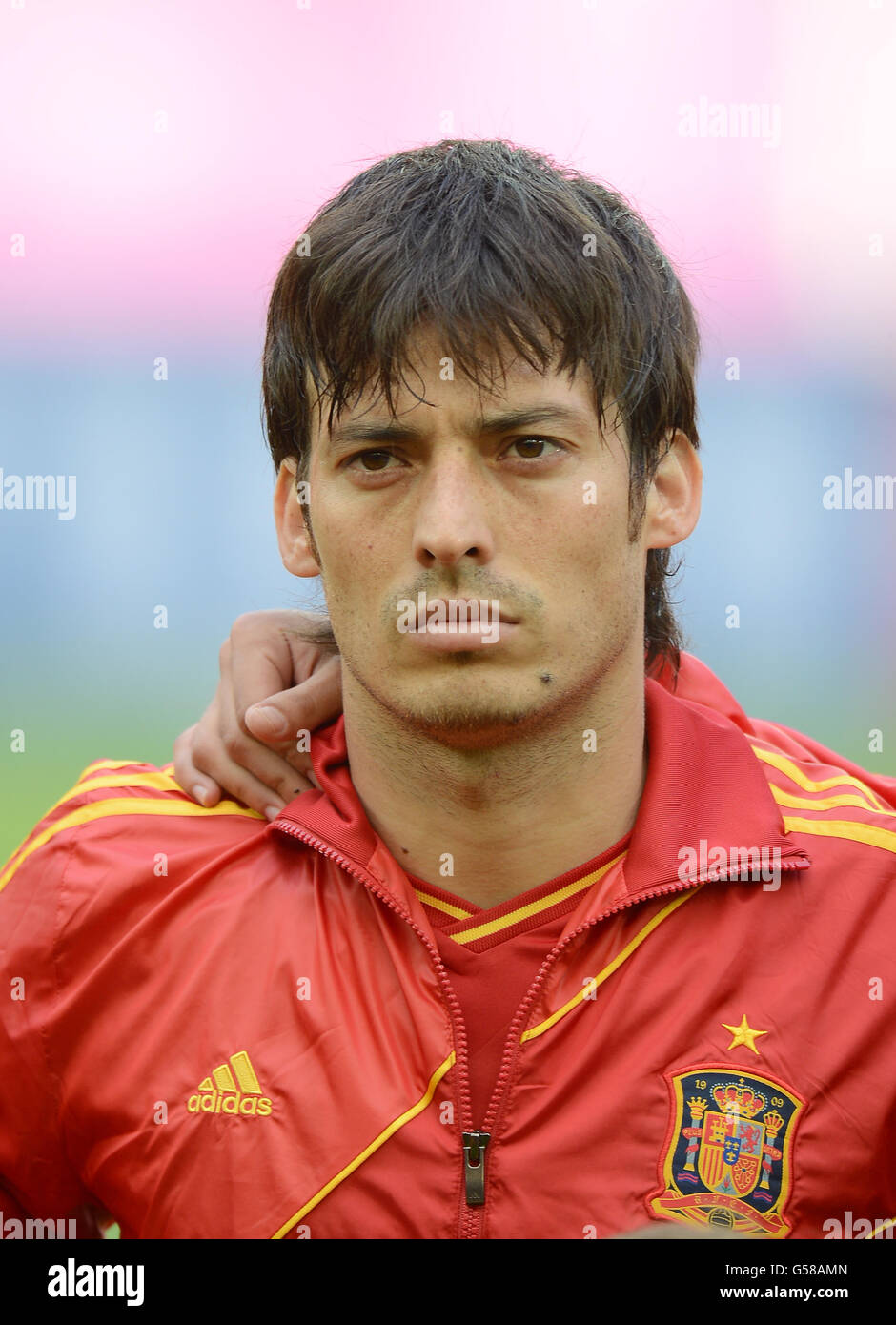 2012 spain italy euro david silva hi-res stock photography and images ...