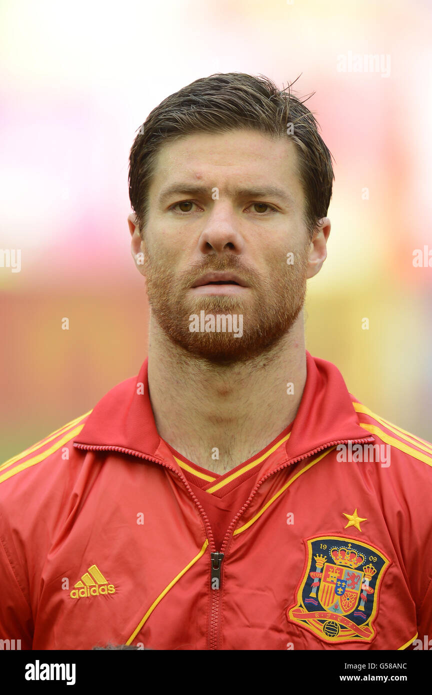 Xabi alonso 2012 hi-res stock photography and images - Alamy