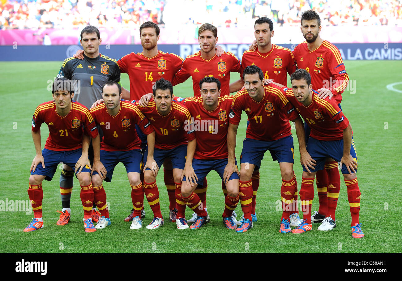 Spains team hi-res stock photography and images - Alamy