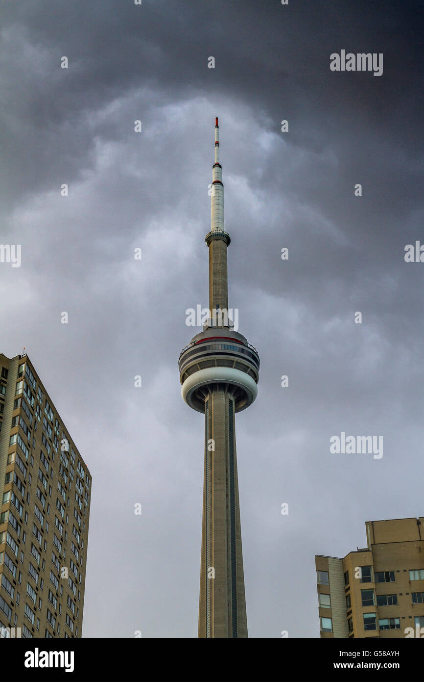 The CN Tower in Toronto,The CN Tower is the world's 9th tallest free ...