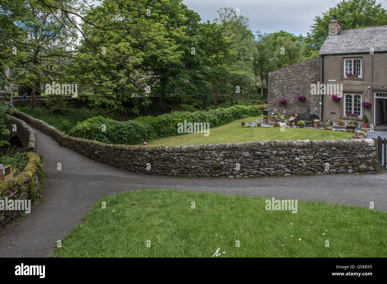 Gildersbank and Clapham Beck Clapham The Yorkshire Dales Stock Photo ...
