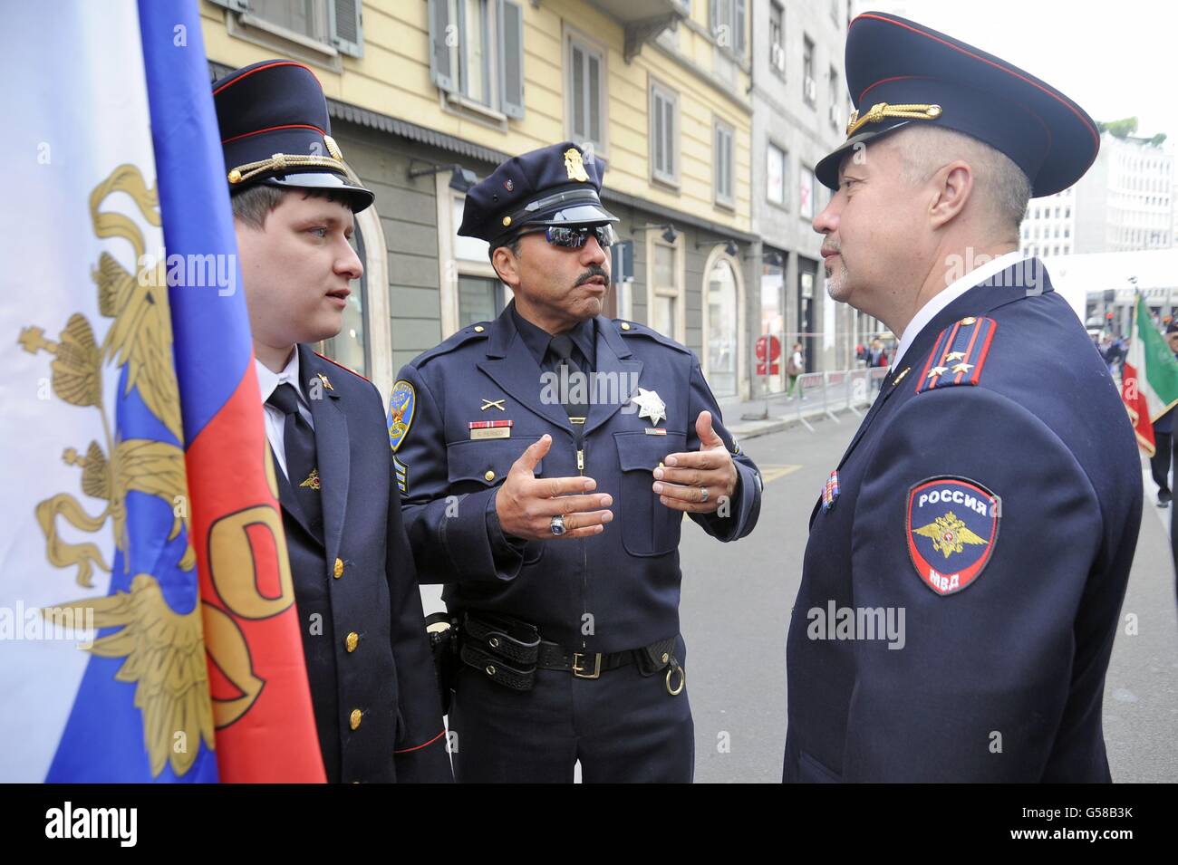 Milan (Italy), Carabinieri National Association gathering to celebrate ...