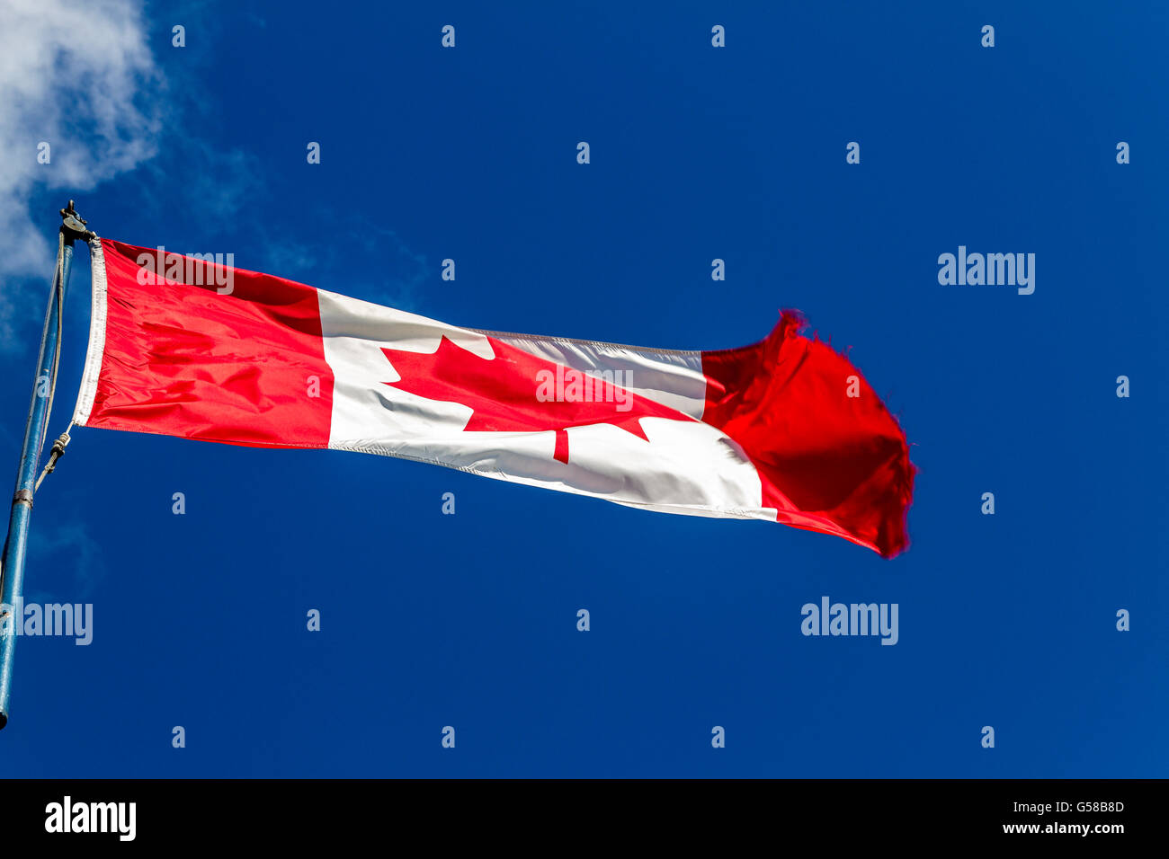 Canada flag hi-res stock photography and images - Alamy