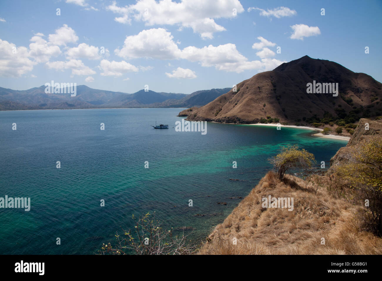 Pink Beach, Komodo Islands Stock Photo - Alamy