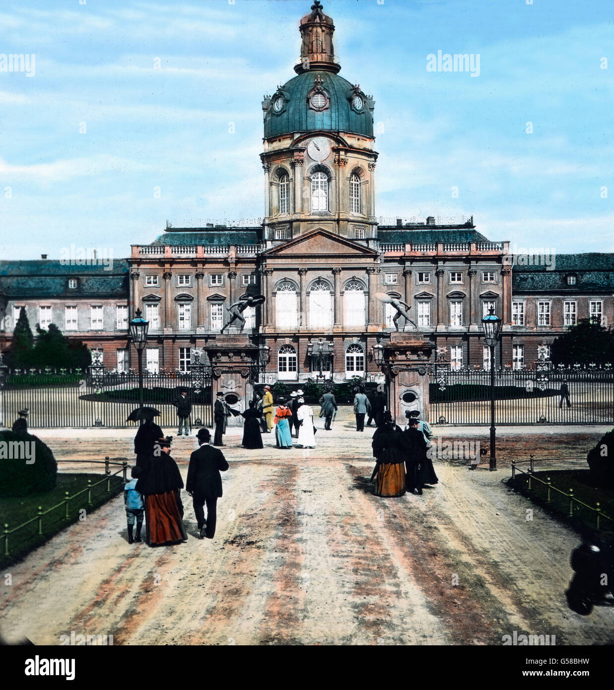 Schloß Charlottenburg in Berlin. Germany, Prussia, monarchy, king ...