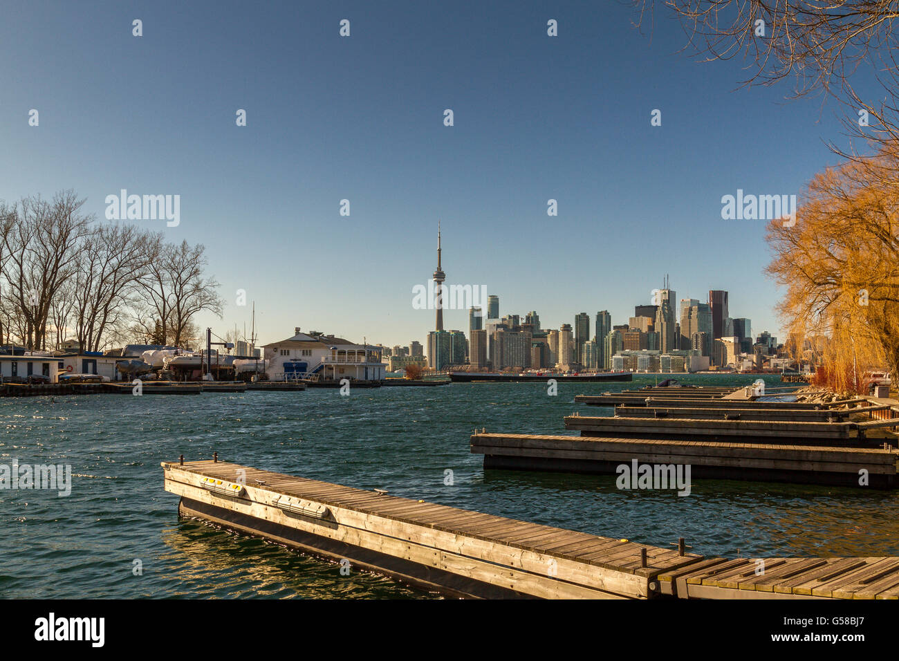 Toronto, downtown from toronto island hi-res stock photography and ...