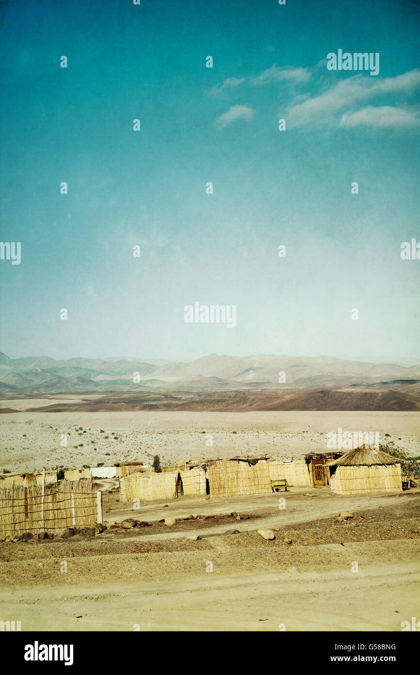 Grass Huts- Rural Settlement in Aussenkehr in Namibia Stock Photo - Alamy