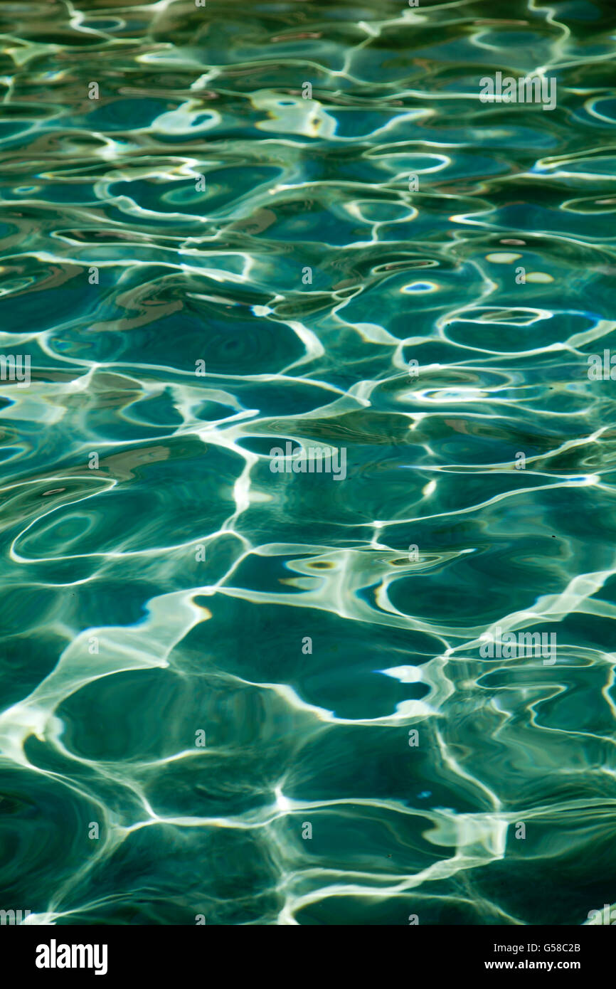 Swimming Pool Water Stock Photo - Alamy