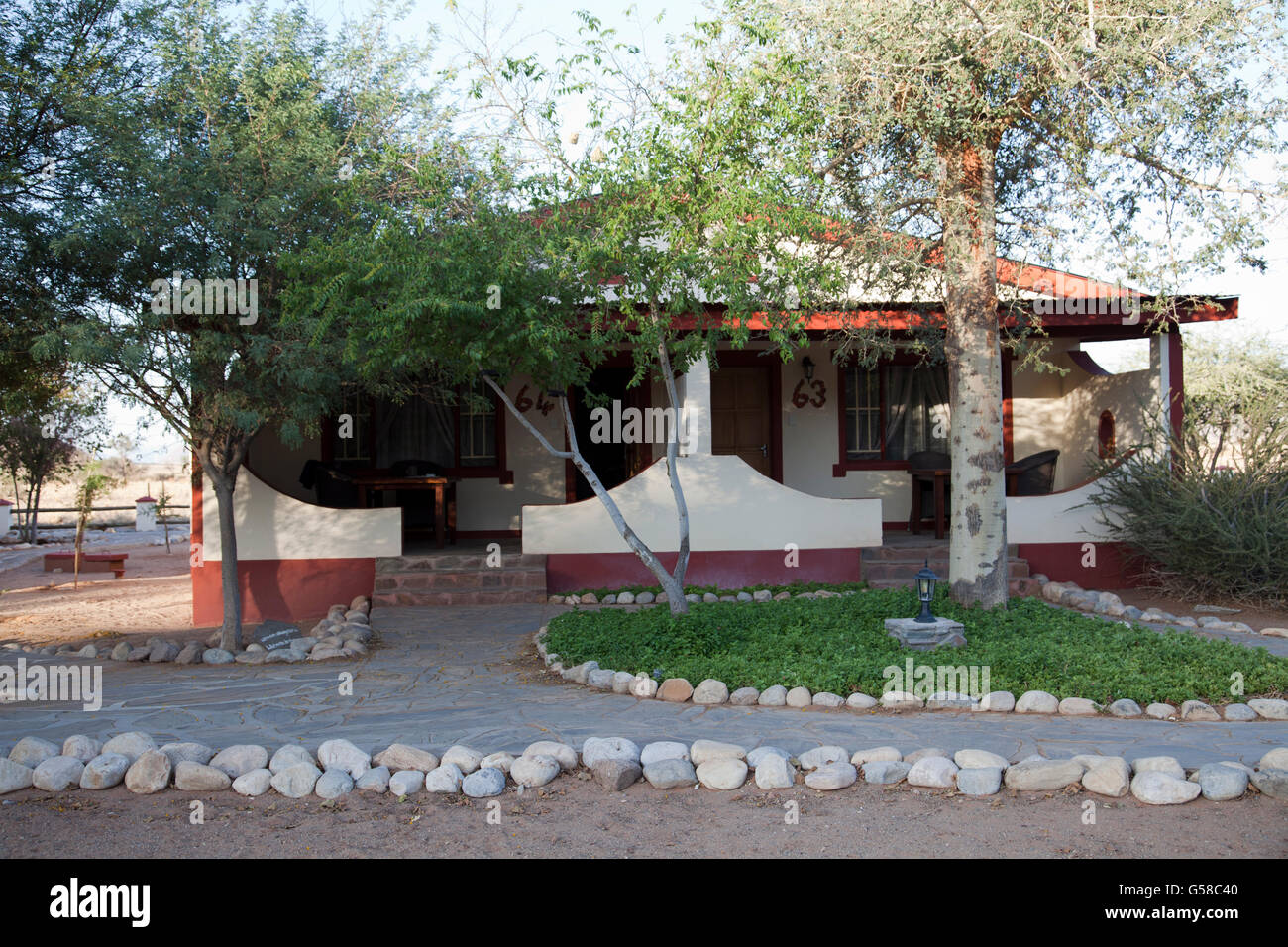 Namib Desert Lodge Chalet in Namibia Stock Photo - Alamy
