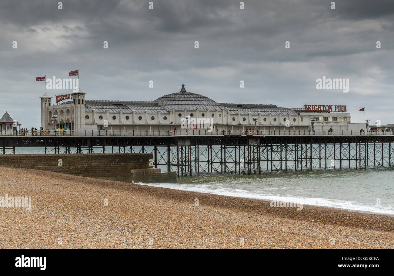 Victorian brighton palace pier hi-res stock photography and images - Alamy