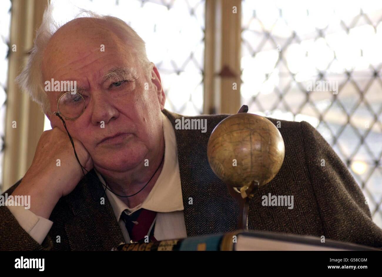 Honours Sir Patrick Moore Stock Photo - Alamy