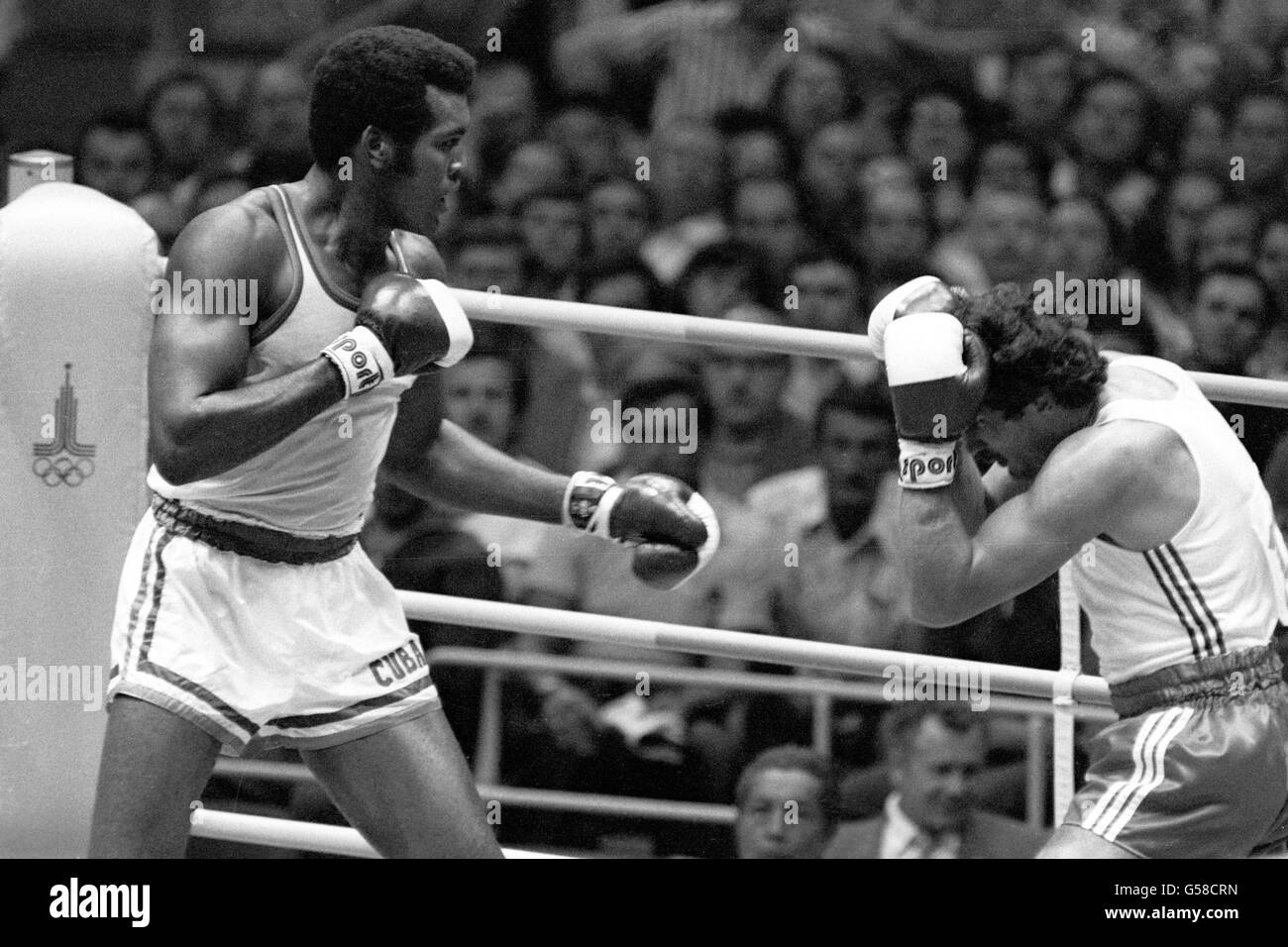Boxing - Moscow Olympic Games 1980 - Heavyweight Division - Quarter ...