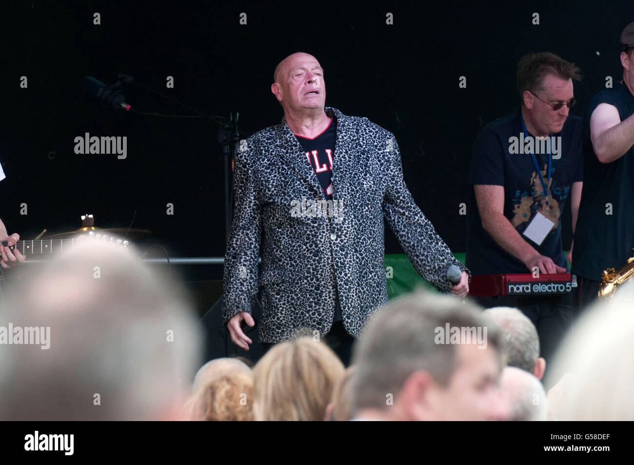 Buster Bloodvessel and Bad Manners performing at the Bristol Volswagen ...
