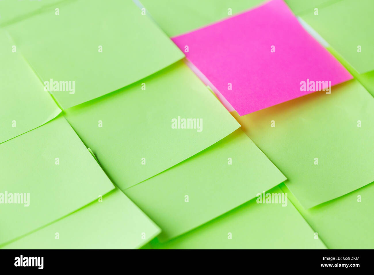 close up of different color paper stickers Stock Photo - Alamy