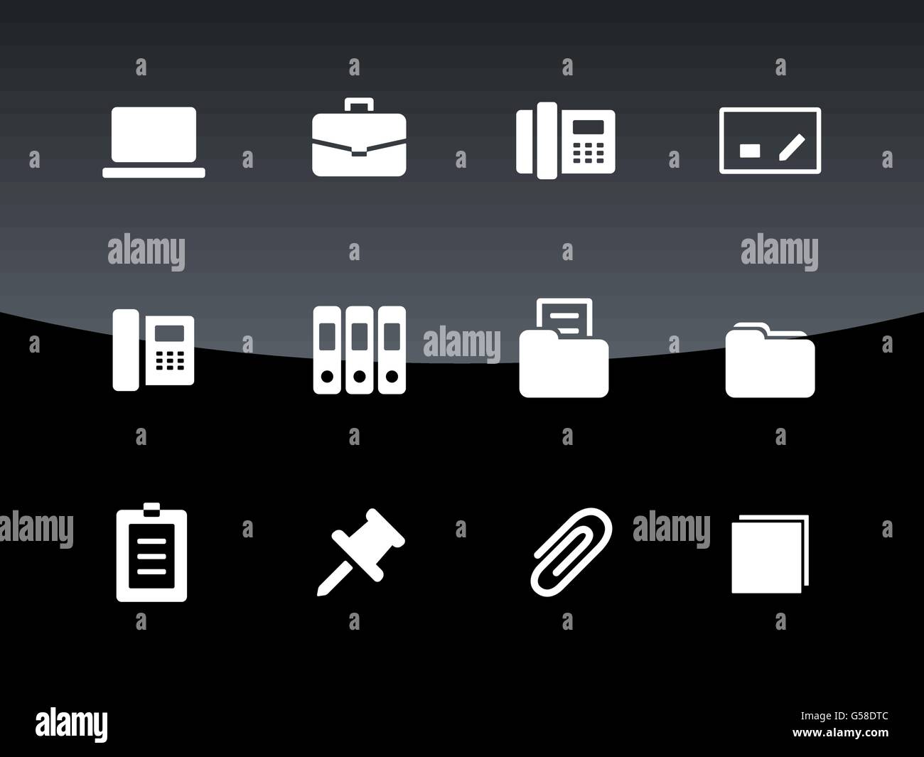 Document plan pen icons Stock Vector Images - Alamy