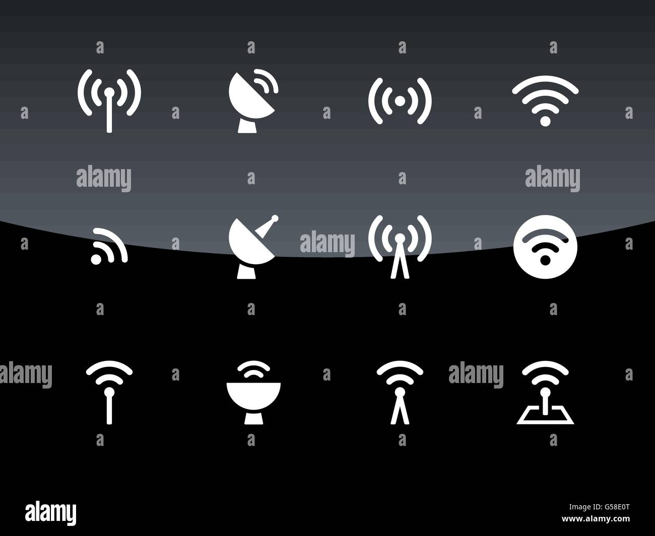 Telephone broadcast Stock Vector Images - Alamy